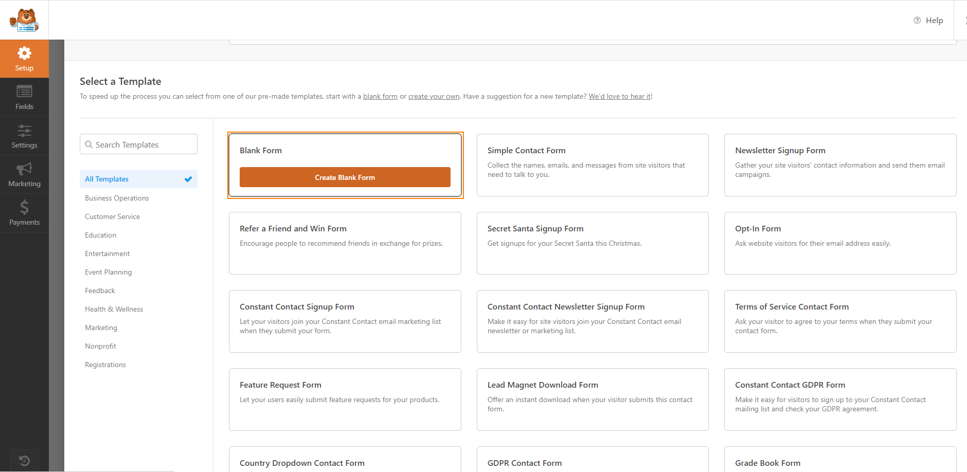 How To Use WPForms With Domain Widget - Phox Documentation