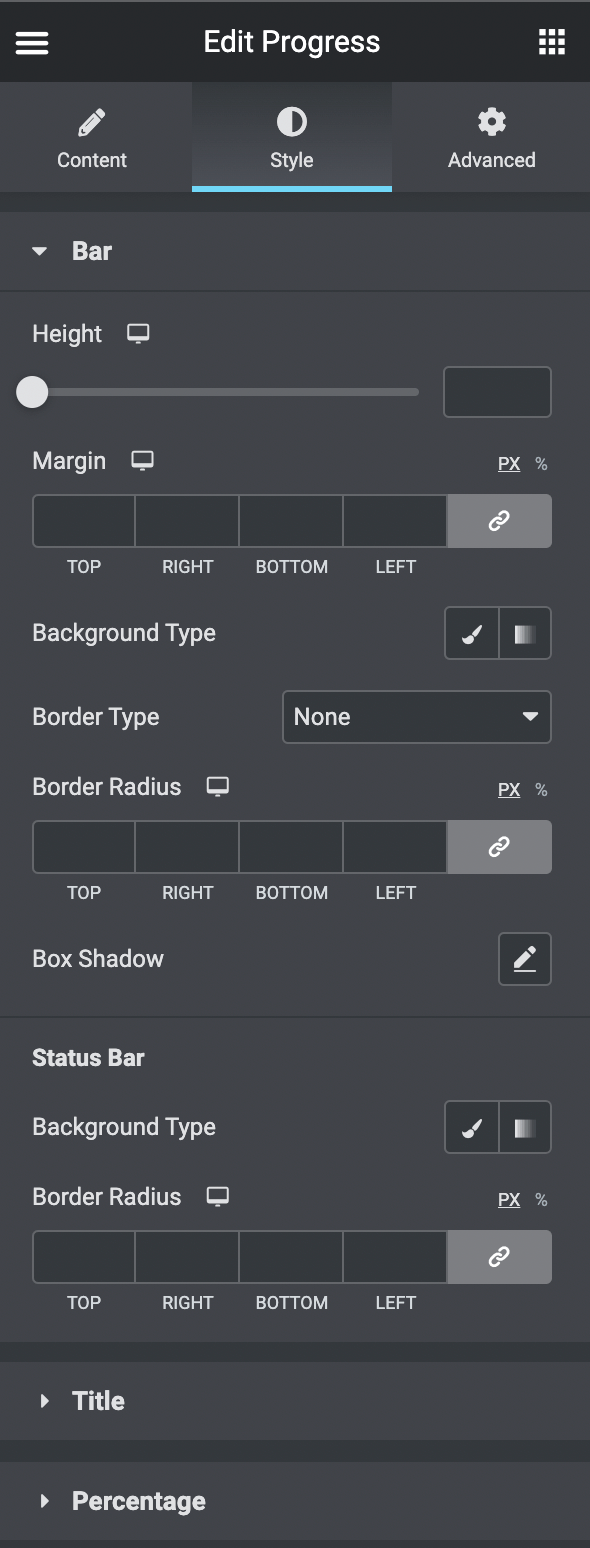 Progress Widget - Phox Documentation