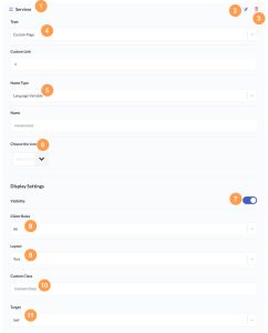 Menu Manager - Phox Documentation