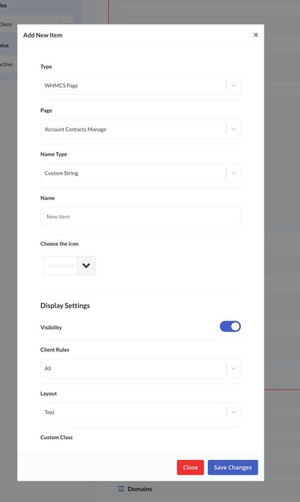 Menu Manager - Phox Documentation